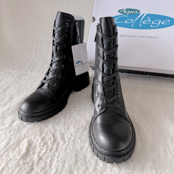 aqua college | Shoes | Aqua College Waterproof Perel Womens Leather ...